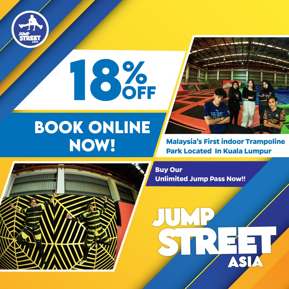 Jump Street Asia | Malaysia's Biggest Indoor Trampoline Park